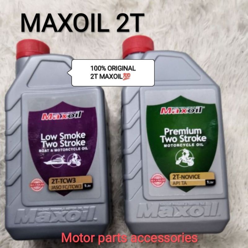 MAXOIL 2T-TCW3 PURPLE / 2T-NOVICE GREEN ORIGINAL 2T💯💯👍 | Shopee Malaysia