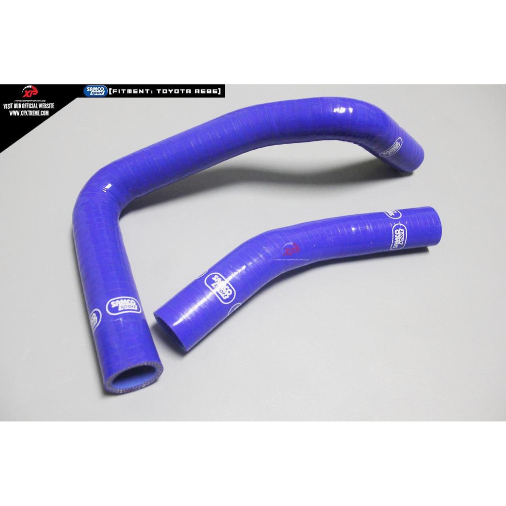 SILICONE RADIATOR HOSE SAMCO TOYOTA AE86 LEVIN TRUENO 4AGE | Shopee ...