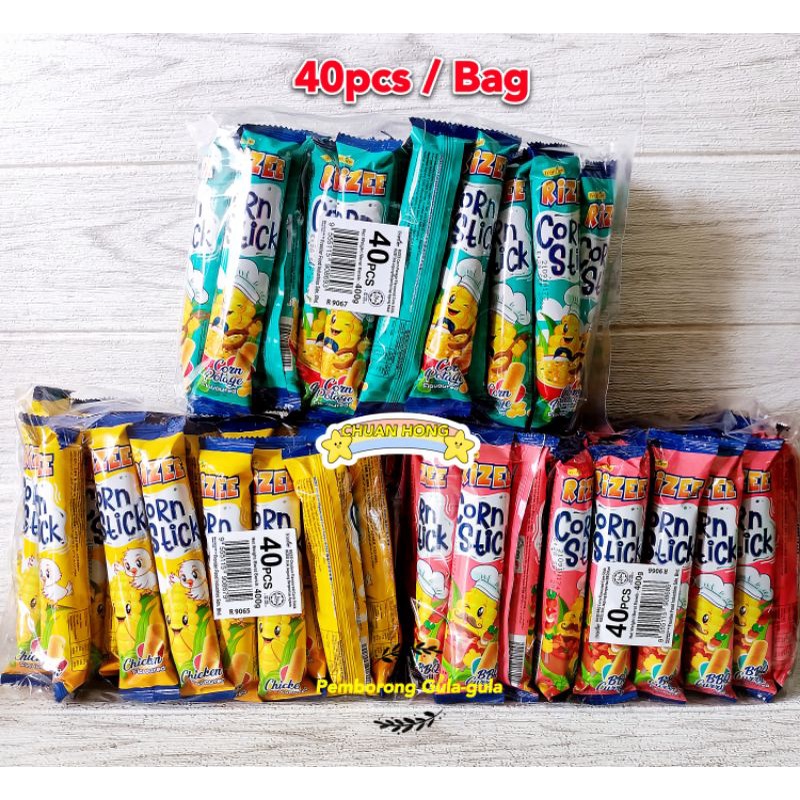 Rizee Corn Stick Jagung Stick 40pcs /Bag | Shopee Malaysia