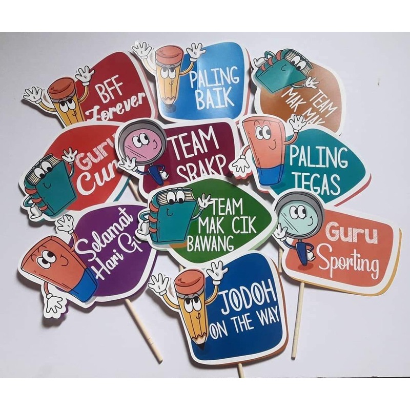 Props hari Guru teacher day props | Shopee Malaysia