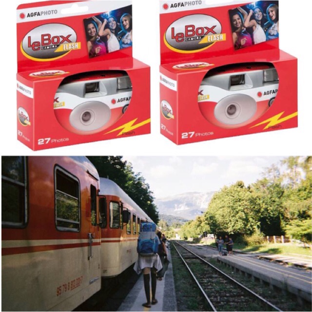 AGFA Le Box Camera ( including film , no Battery) READY STOCK | Shopee ...