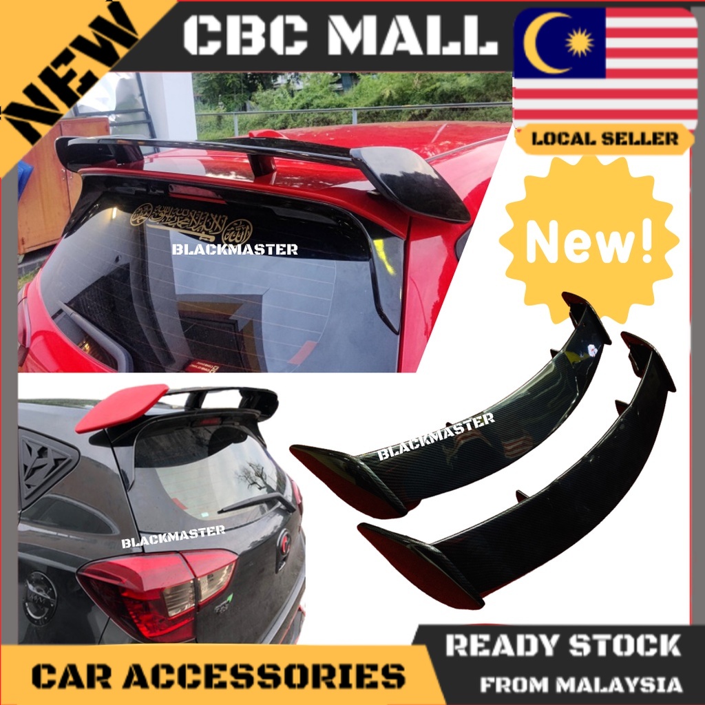 Perodua Myvi G3 2018 2019 2020 2021 2022 AMG Spoiler - PIANO BLACK ...