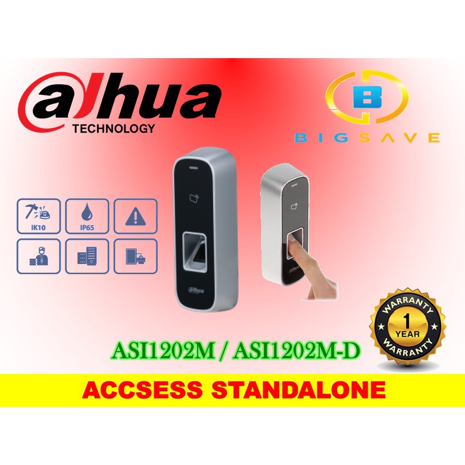 DAHUA ASI1202M ACCESS CONTROL STANDALONE TERMINAL | Shopee Malaysia
