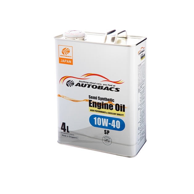 AUTOBACS Semi Synthetics Engine Oil (4L) 10W-40 untuk kereta | Shopee ...