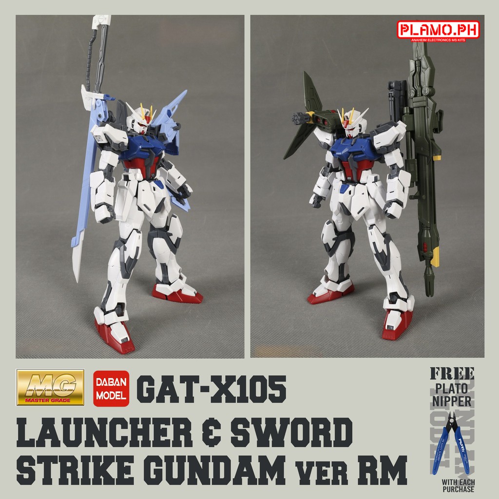 Daban MG 1/100 Launcher / Sword Strike Gundam ver RM Perfect Gunpla ...
