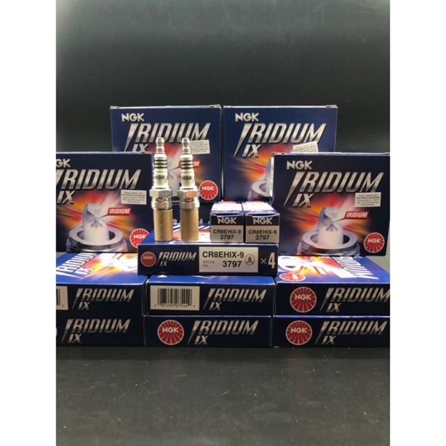 NGK SPARK PLUG CR8EHIX 100% ORIGINAL NGK NGK IRIDIUM RACING SPARK PLUG ...