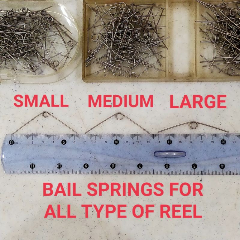 BAIL SPRING - MEDIUM TENSION STEEL WIRE - FOR ALL TYPE OF REEL | Shopee ...