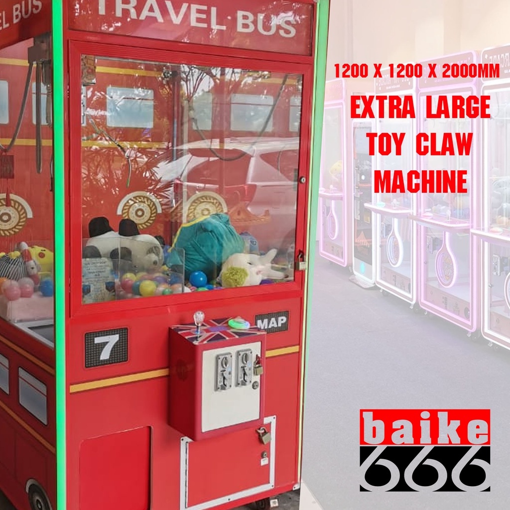 Claw machine Extra Large commercial used claw machine game machine clip ...
