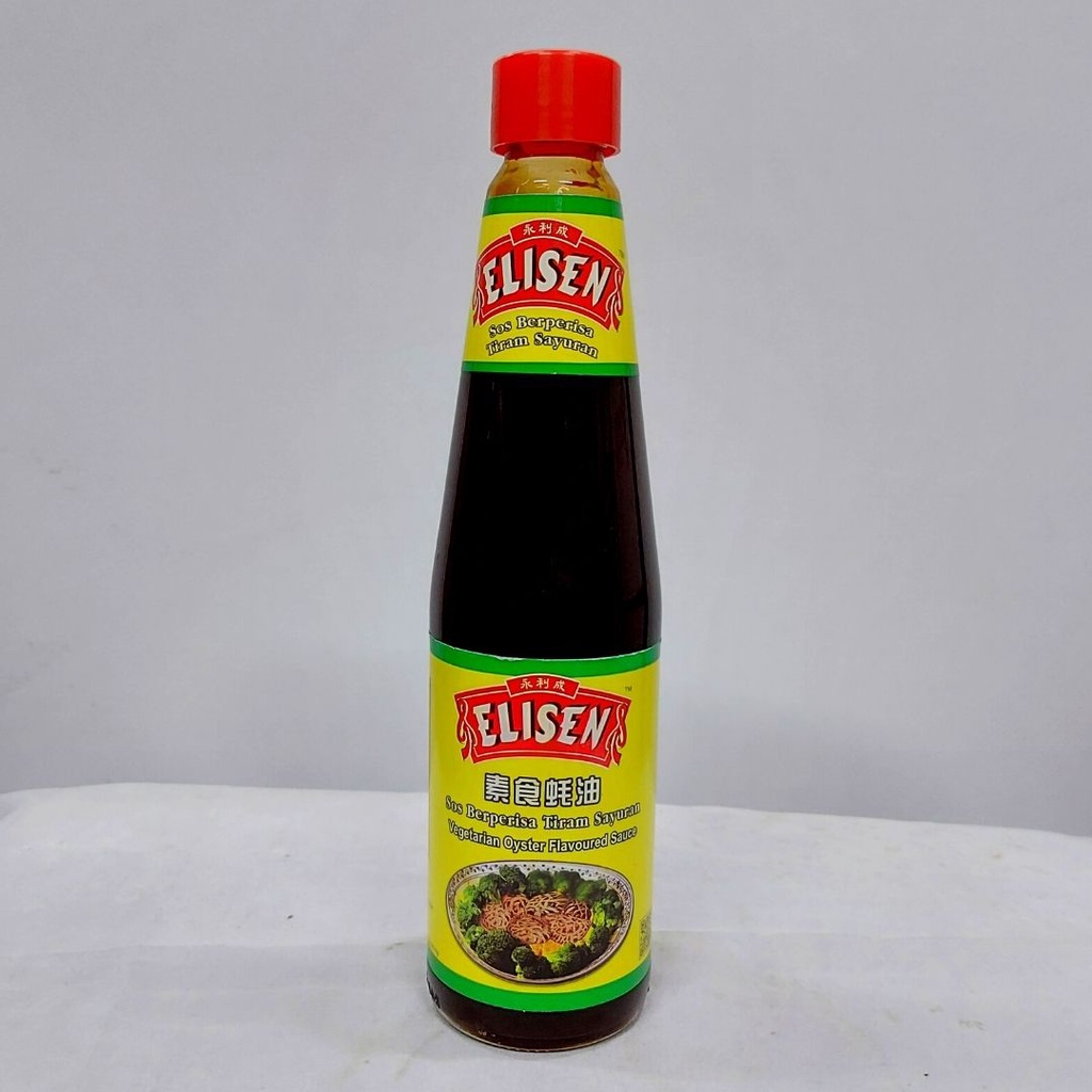 Elisen Vegetarian Oyster Flavoured Sauce 永利成 素食蚝油 510g | Shopee Malaysia