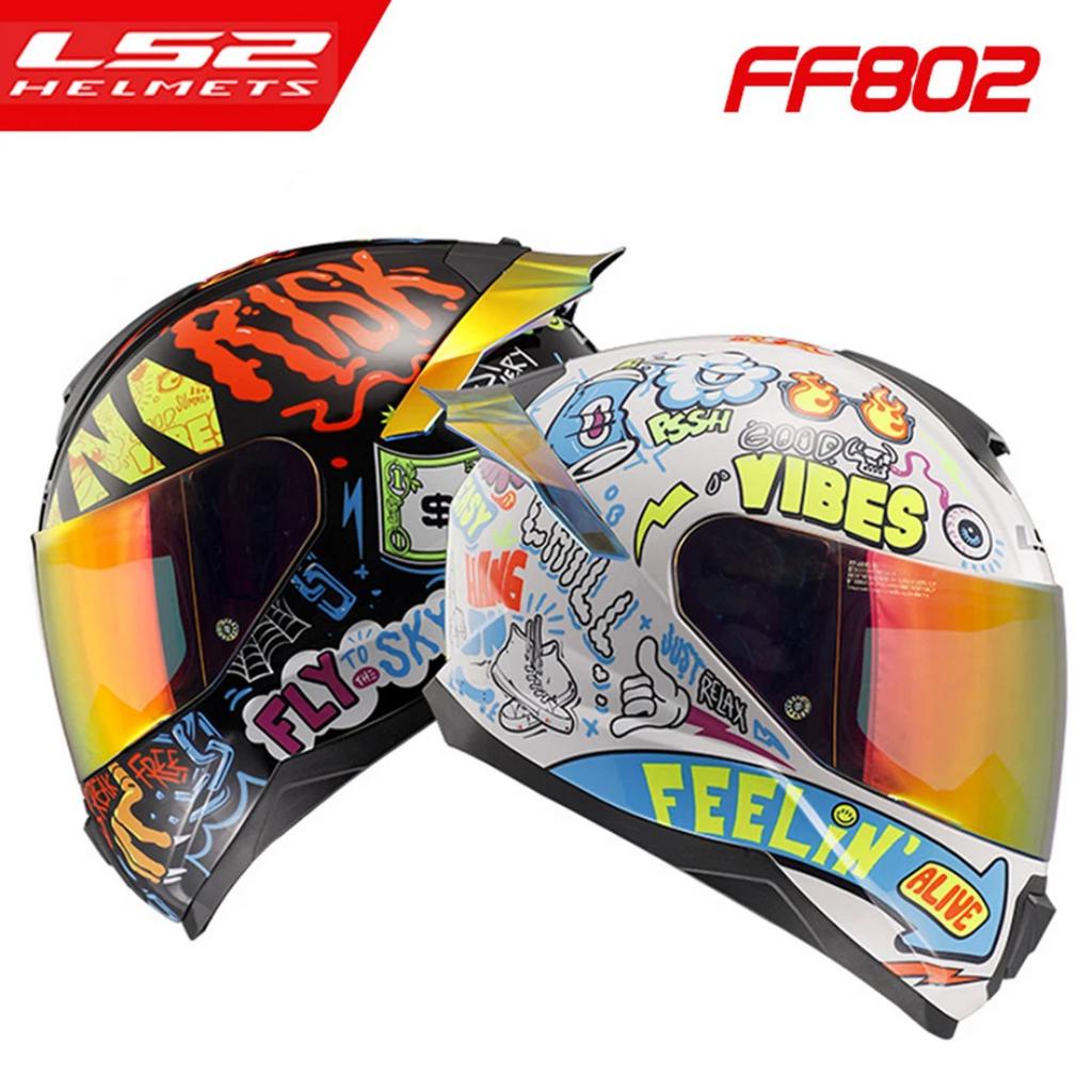 LS2 HELMET FF802 FLASH VIBES FULL FACE | Shopee Malaysia