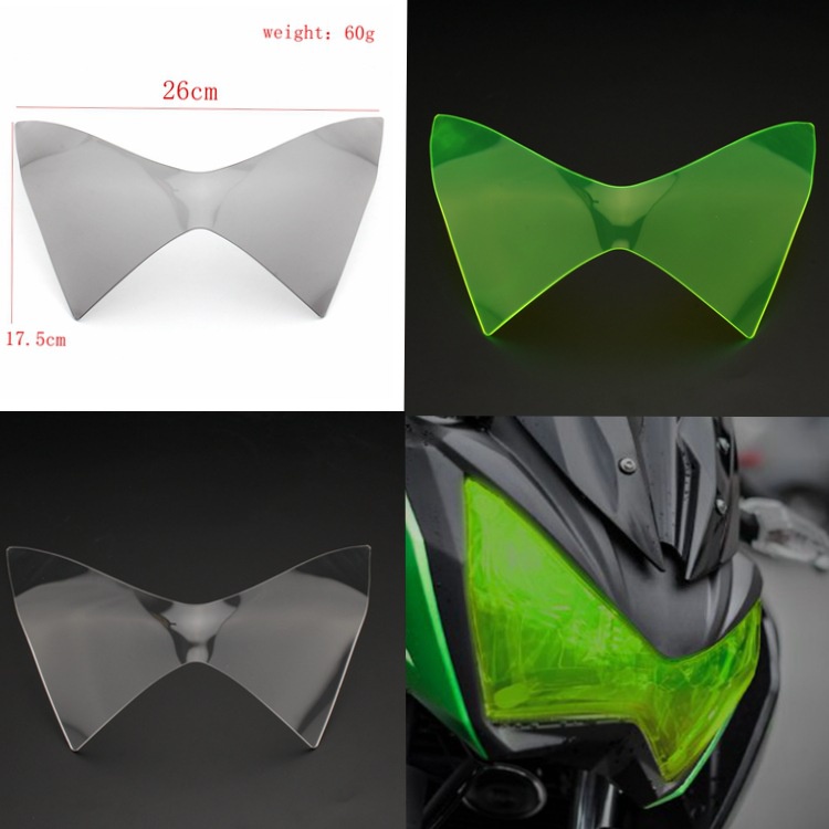 Motorcycle Headlight Guard Head Light Shield Screen Lens Cover ...
