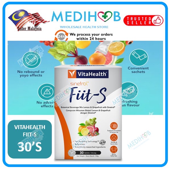 [NEW STOCK] VITAHEALTH Fiit-S 30 SACHETS (Weight Management)** STAR ...