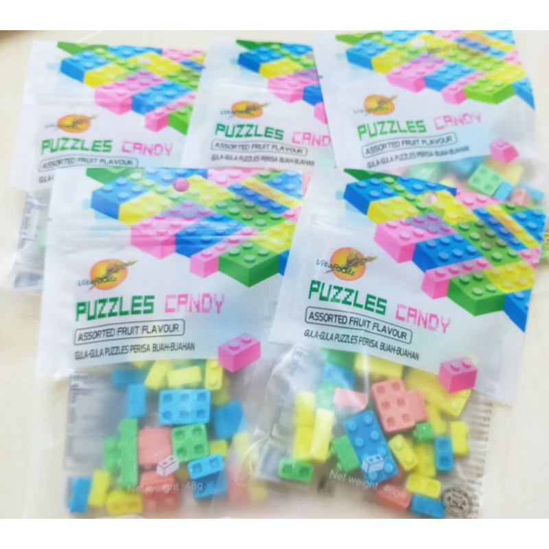 VitaFoodz💥Puzzles Fruits Candy/Gula2 Puzzles Perisa Buah2an💥 | Shopee ...