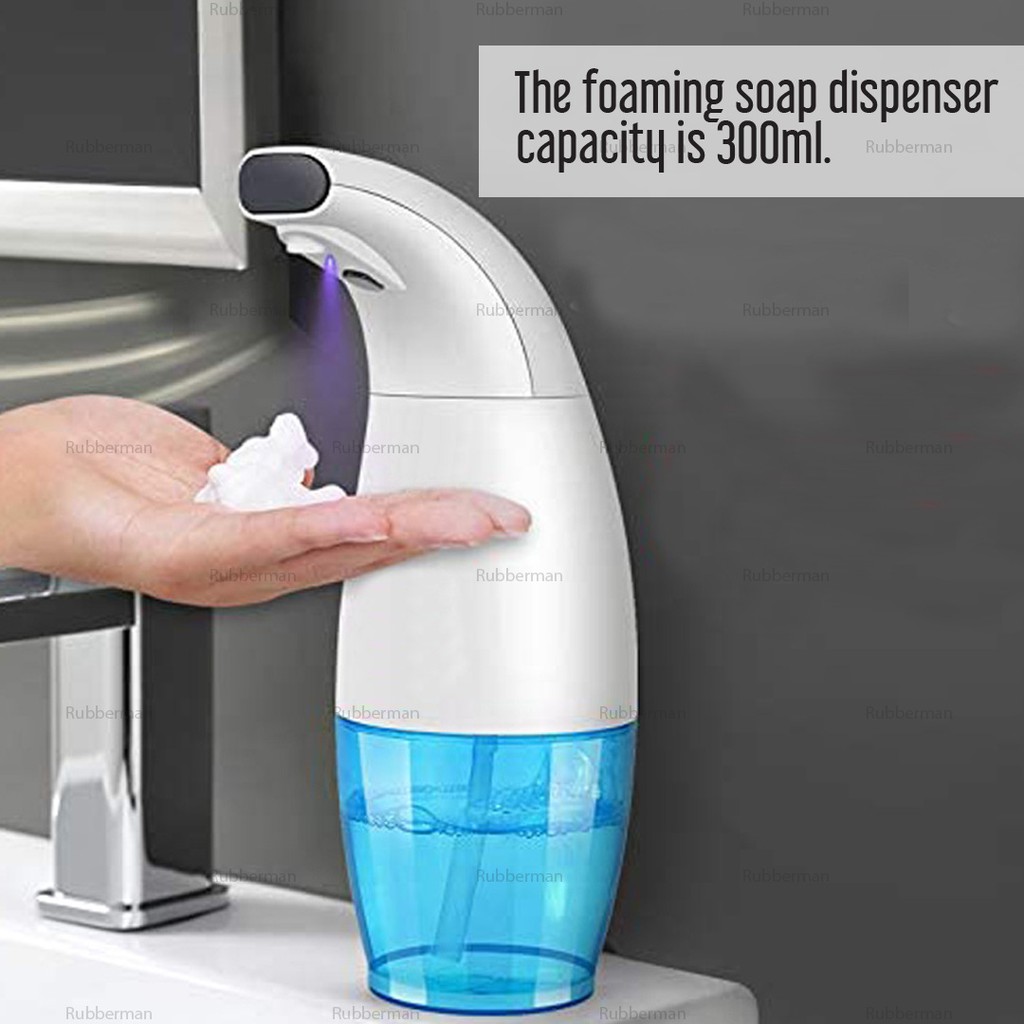 Bathroom Soap Dispenser Automatic Sensor Touchless Toilet Hand Washing ...