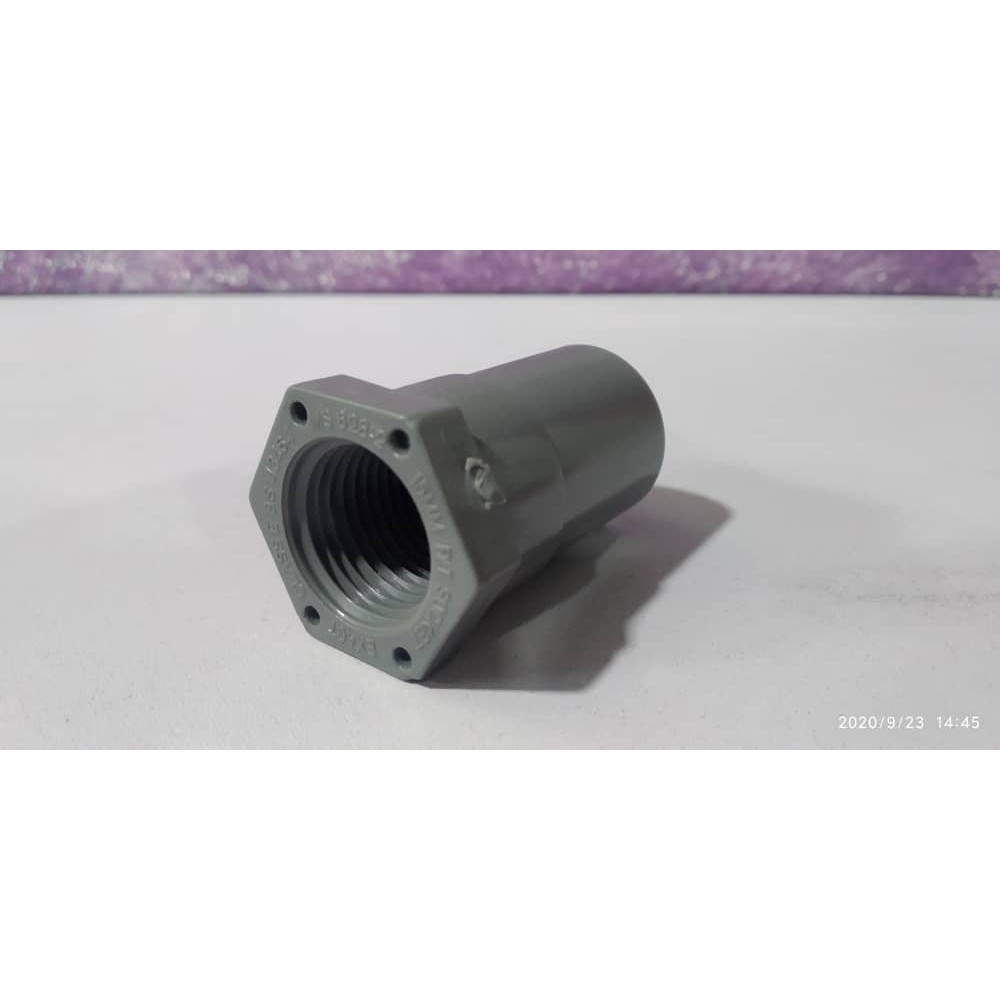 PVC PIPE / PAIP P/T SOCKET (FITTINGS 15mm - 50mm) | Shopee Malaysia