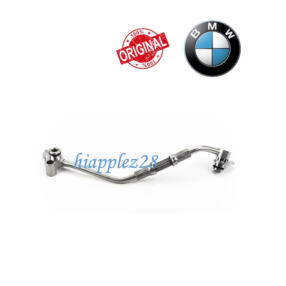 Turbocharger Oil Line Inlet Genuine BMW (ORIGINAL) 11427562798 | Shopee ...