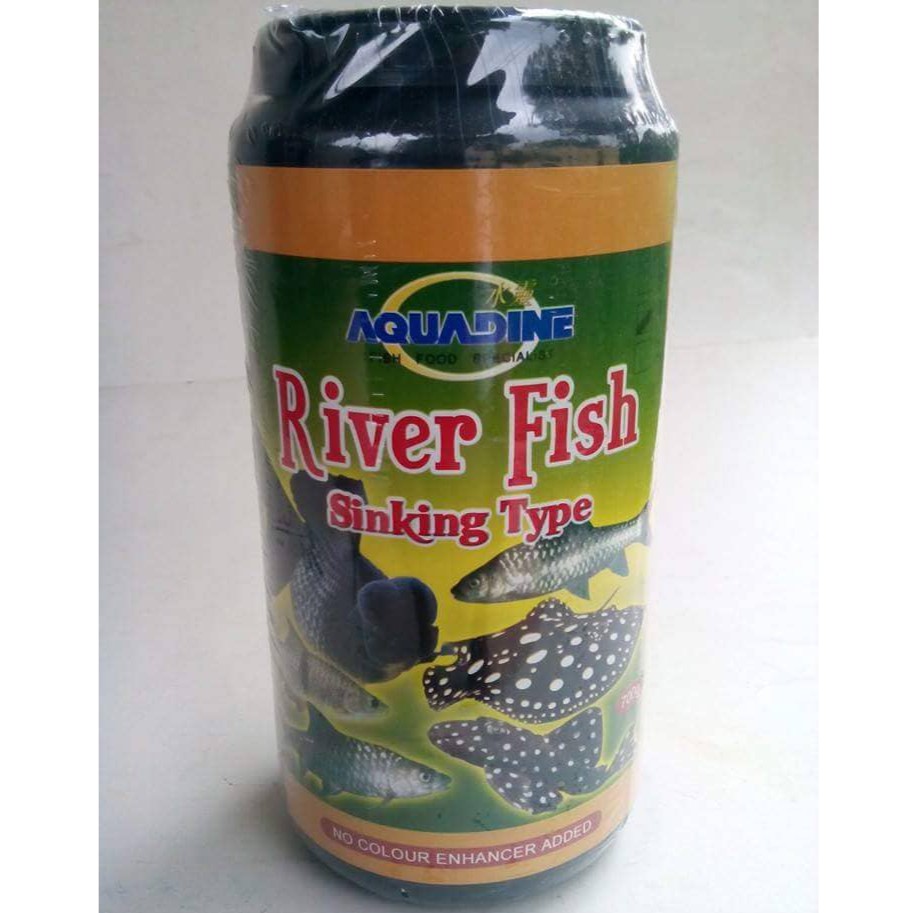 Aquadine River Fish Food Feed Sinking Type 700g [RiverFish] | Shopee ...