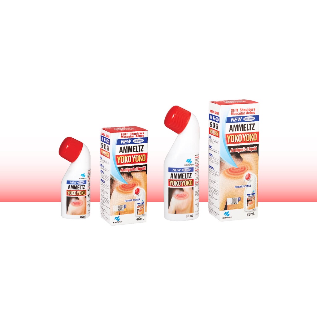 AMMELTZ YOKO-YOKO ANALGESIC LIQUID 46ML 80ML | Shopee Malaysia