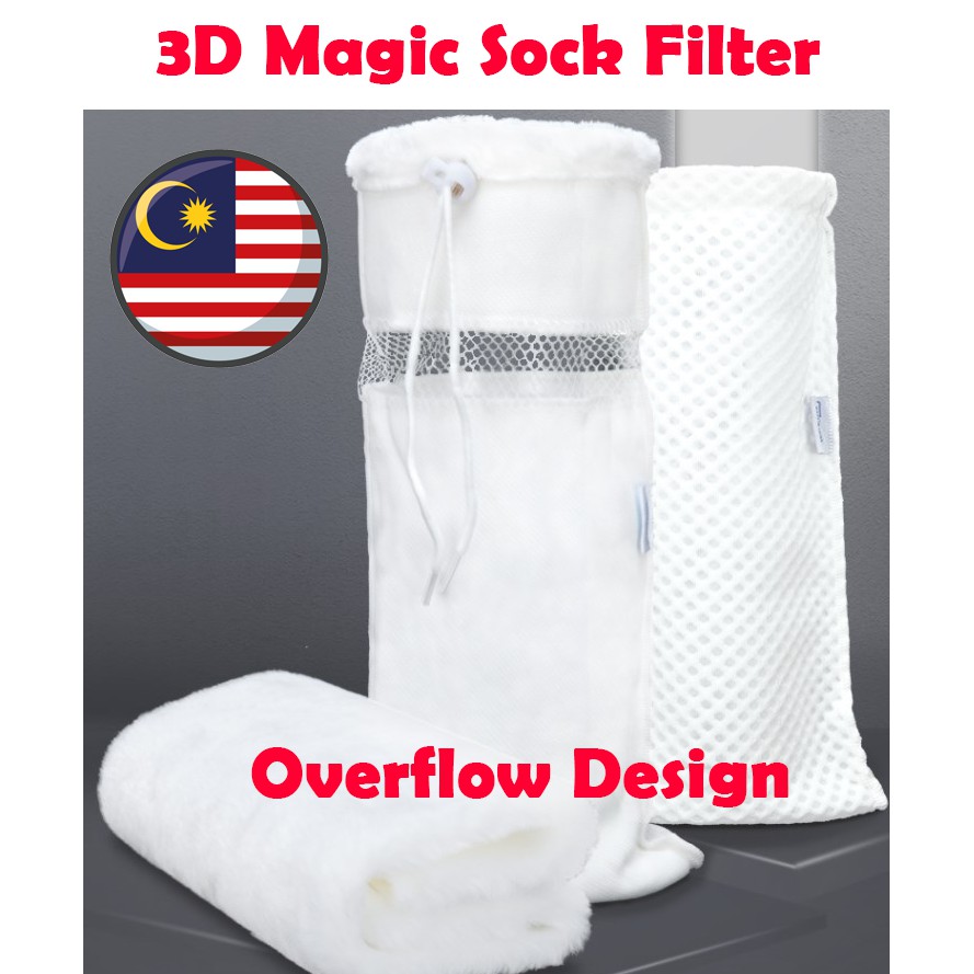 Magic Filter Sock XXXL Bag Aquarium Sock Blanket Sponge Wool High ...