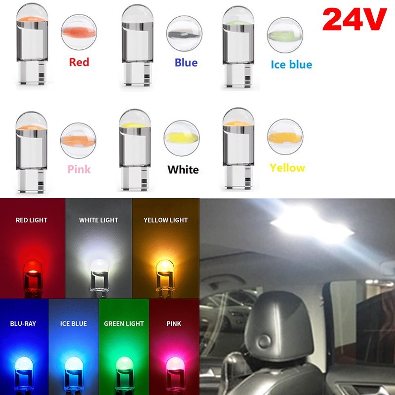 [Ready Stock] LED T10 Lori Cob Bulb 24V Chipsets LED Replacement Bulbs ...