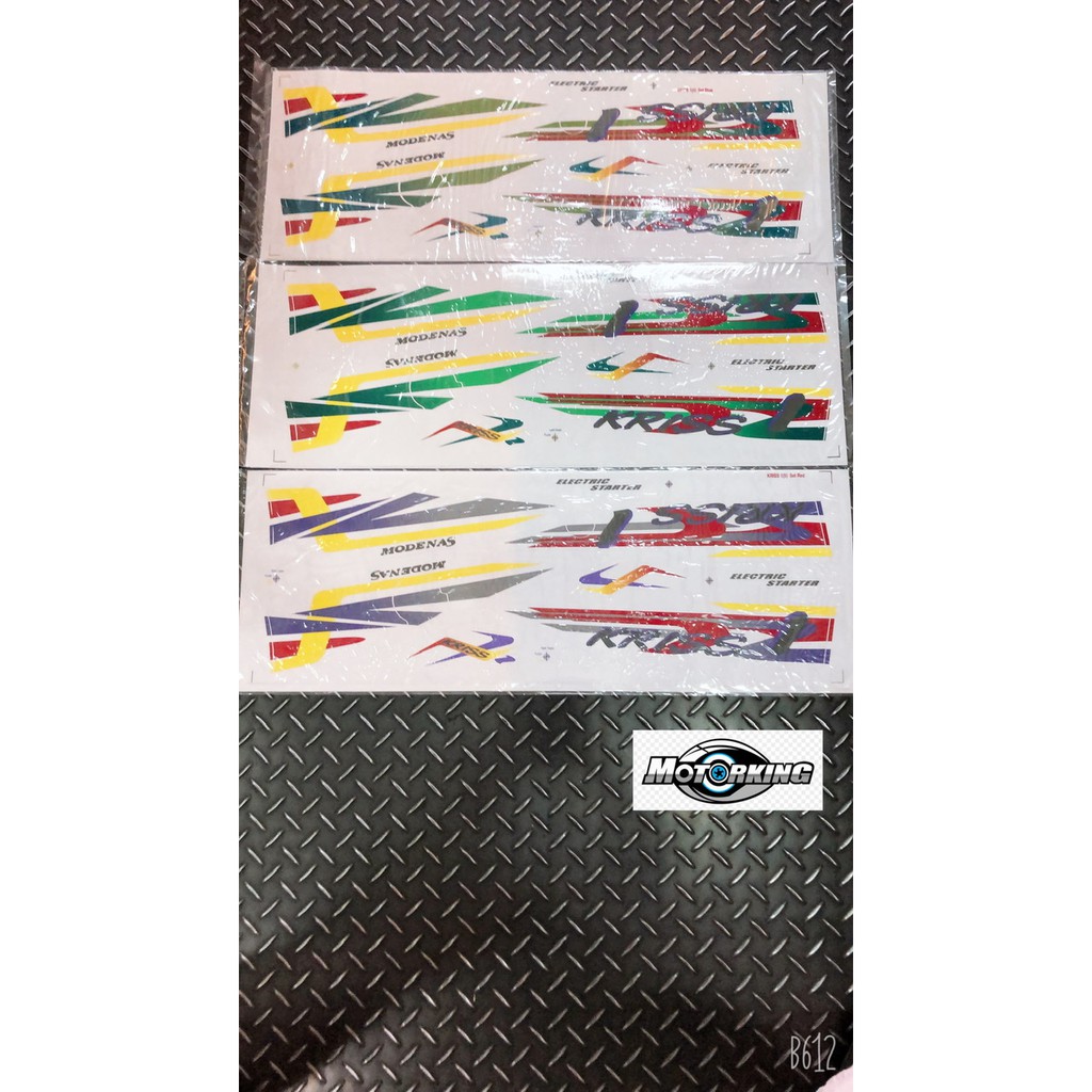 Stripe Cover Set sticker Kriss 1 (5) 5th generation Coverset Kriss 110 ...