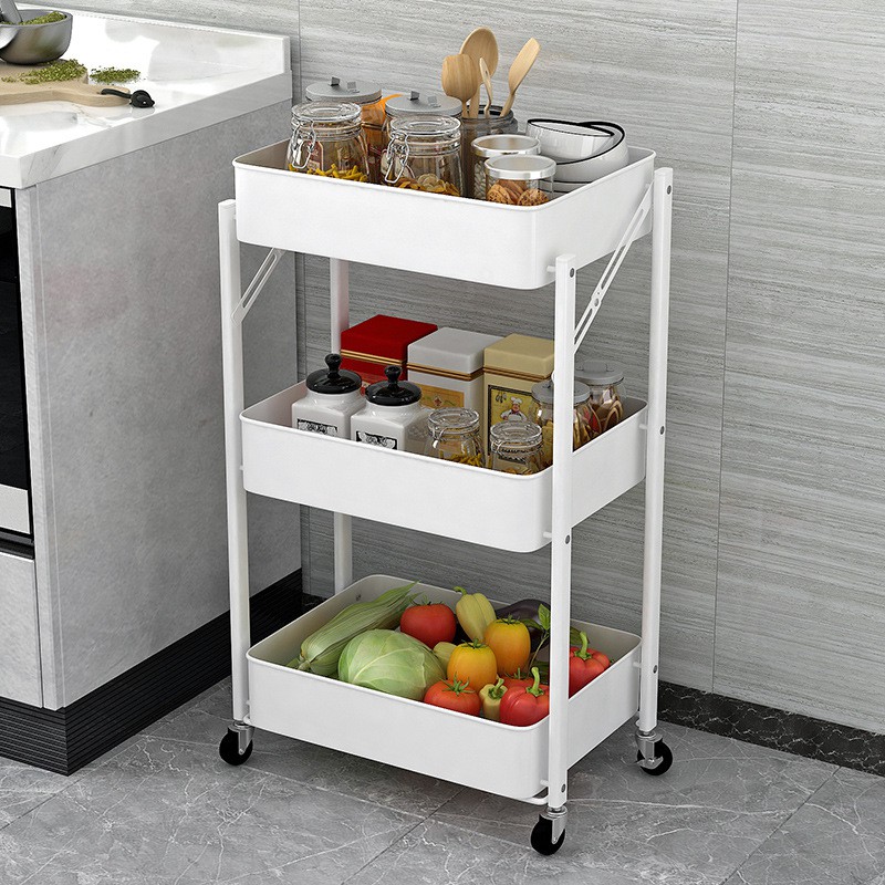 RAK BAWANG/ RAK DAPUR/RAK LETAK KICAP/ Multifunction 3 tier Trolley ...