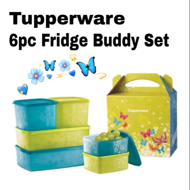 Tupperware 6pc Fridge Buddy Set | Shopee Malaysia