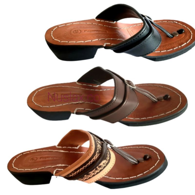 💥Ready stock🔥Capal Lelaki tumit getah Capal Datuk Capal Minang Sandal ...