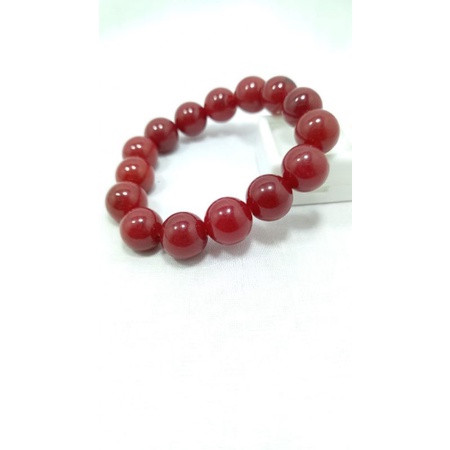 Original NATURAL RED BARON Stone Bracelet Ready To Use | Shopee Malaysia