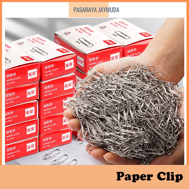 Metal Color Paper Clip 28mm All In One For Office and School Use ...