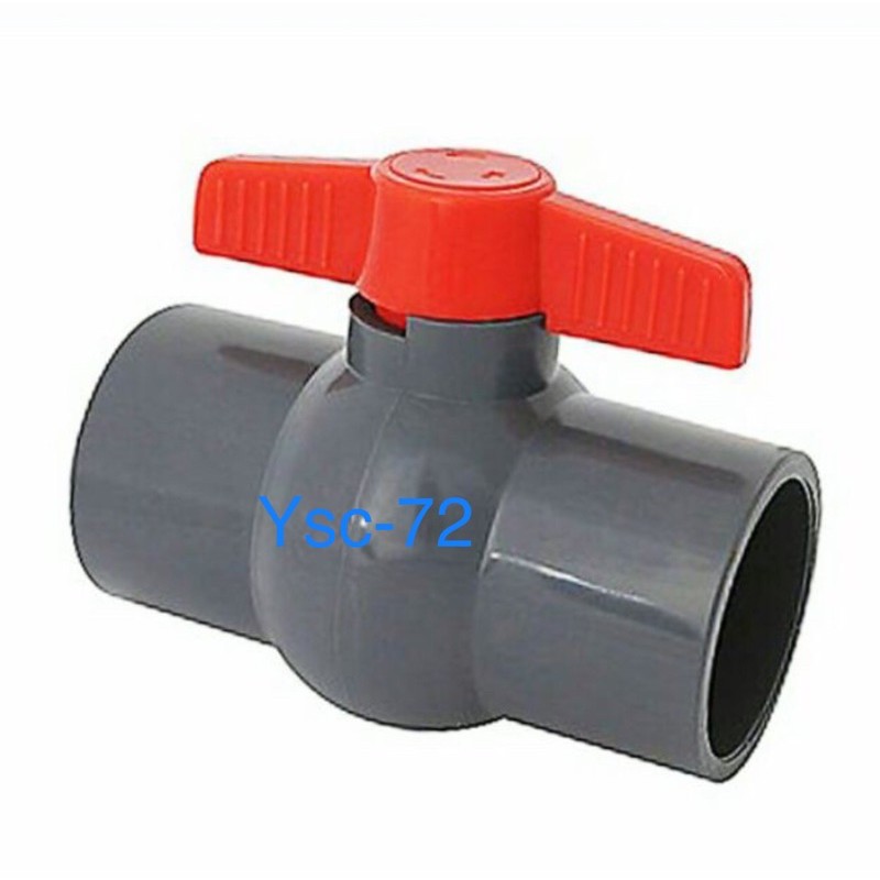 LD HIGH QUALITY PVC BALL VALVE SOCKET END 1/2''~2'' | Shopee Malaysia