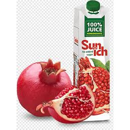 SUN ICH POMEGRANATE 100% JUICE NO ADD SUGAR 1L | Shopee Malaysia