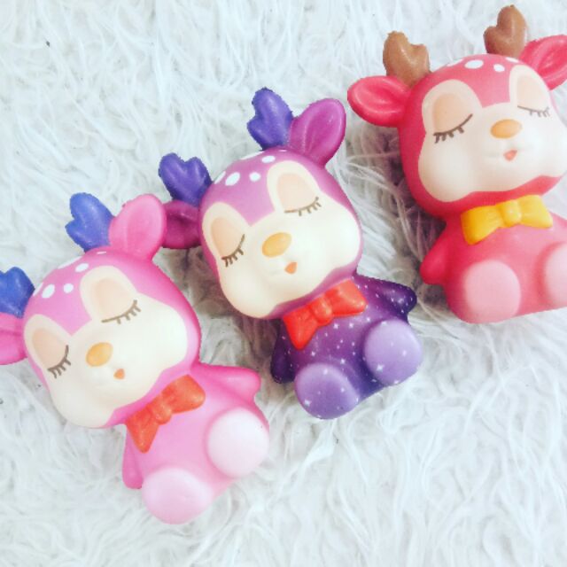 Sleeping deer squishy | Shopee Malaysia