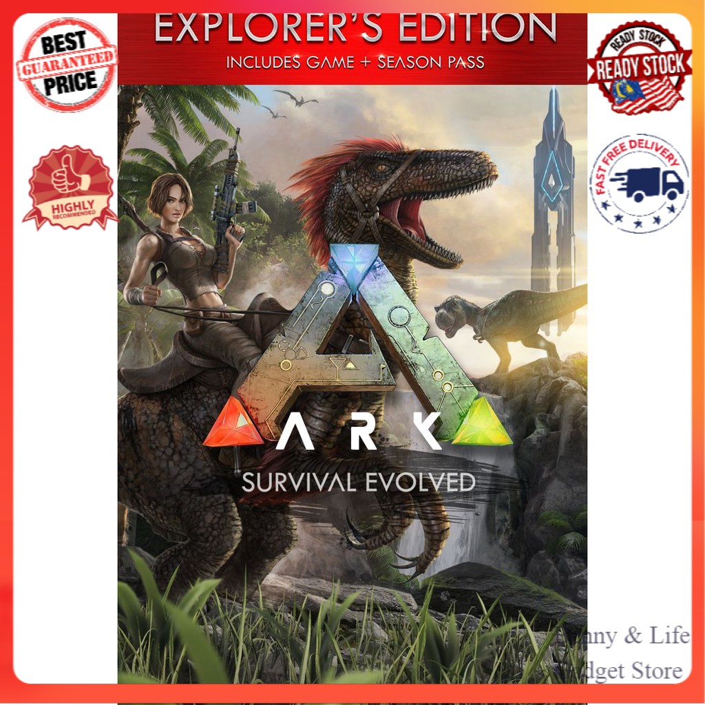 ARK: Survival Evolved Explorer's Edition All DLCs Offline with DVD - PC ...