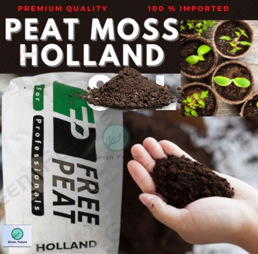PEATMOSS HOLLAND succulent Soil Seeding freepeat Soil Tanah Semaian 泥炭土 ...