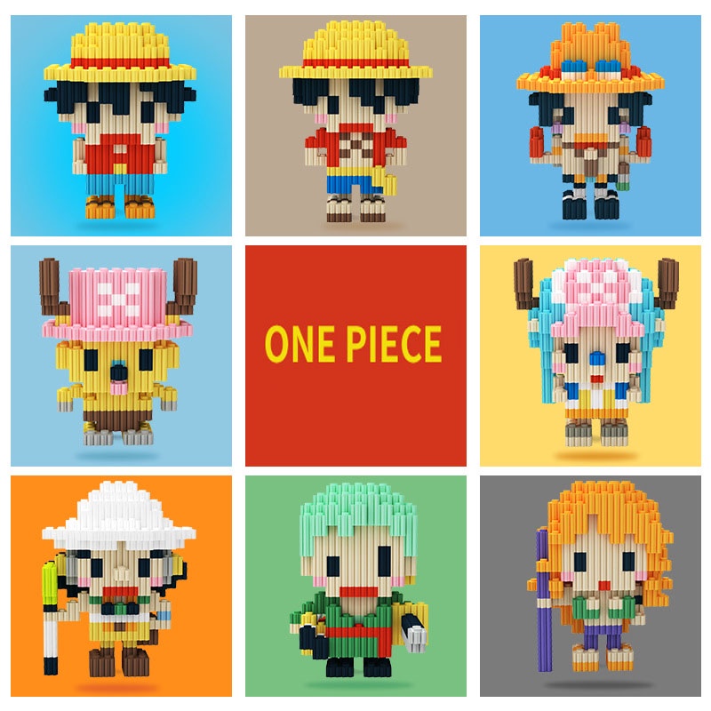 One Piece Building Block Assembly Series | Shopee Malaysia