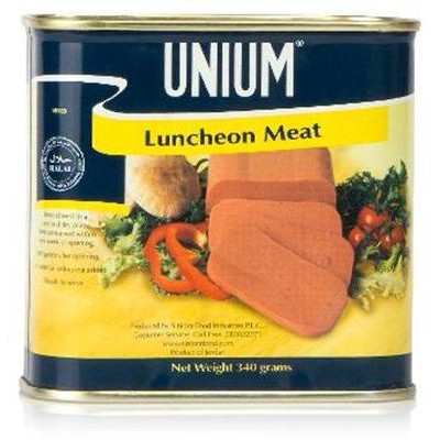 UNIUM canned [beef / chicken] luncheon meat 200g/340g HALAL saudi ...