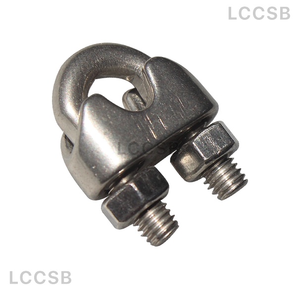 Stainless Steel Grade 304 Wire Rope Clips 3mm to 12mm size. Ready Stock ...