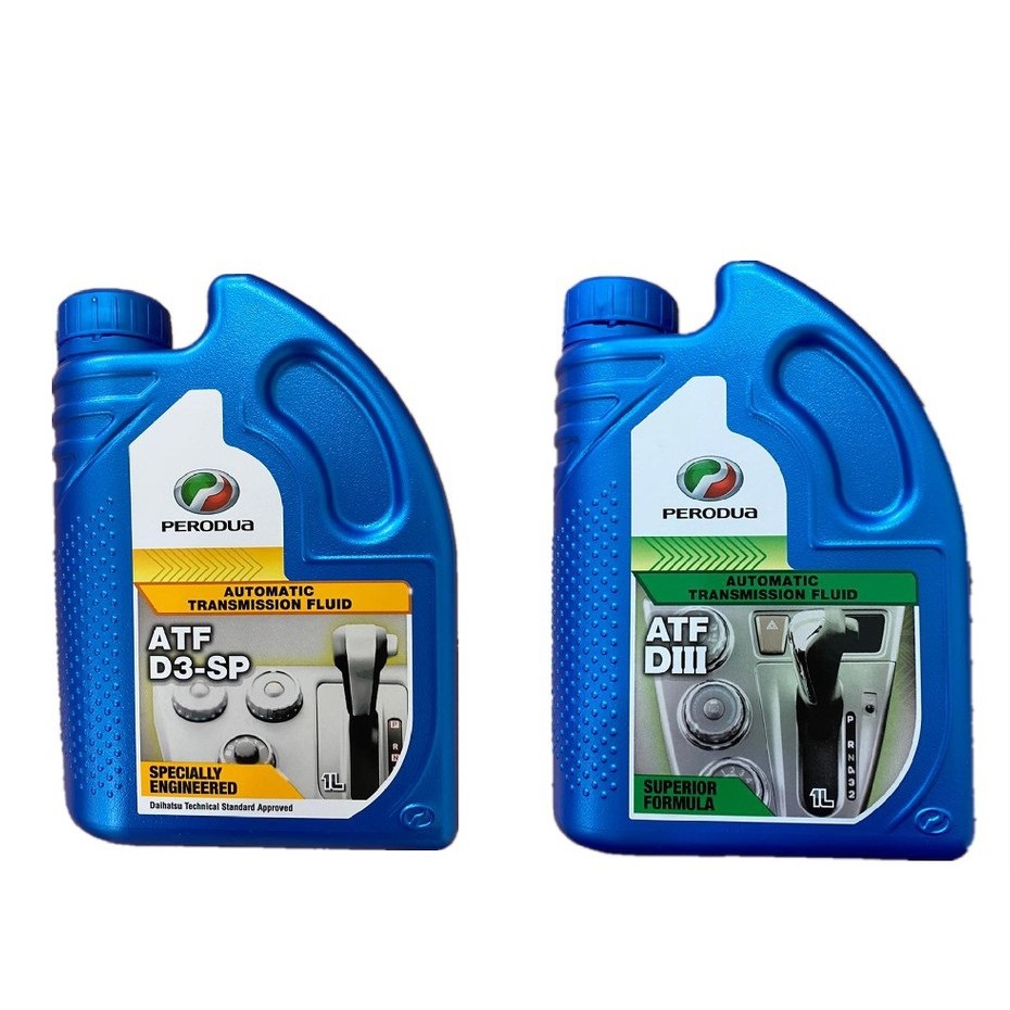 PERODUA ATF DIII "GREEN"/ATF D3-SP "RED" AUTO GEAR OIL (MYVI/ALZA/AXIA ...