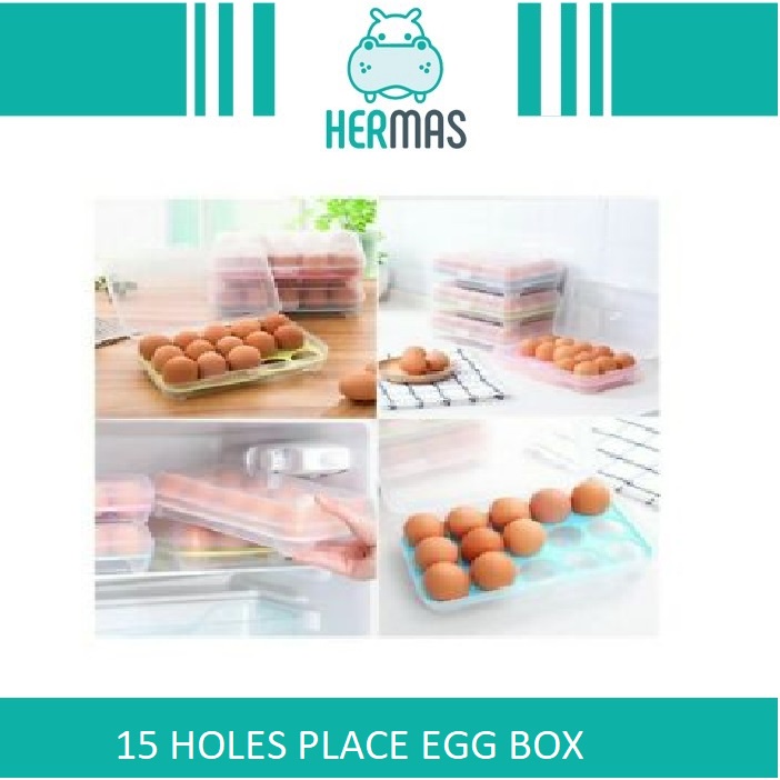 15 HOLES PLACE EGG BOX | Shopee Malaysia