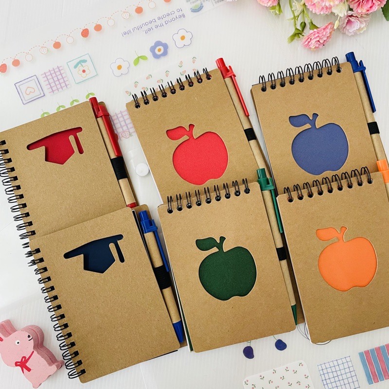 Graduation notebook students notebook apple notebook small notebook ...