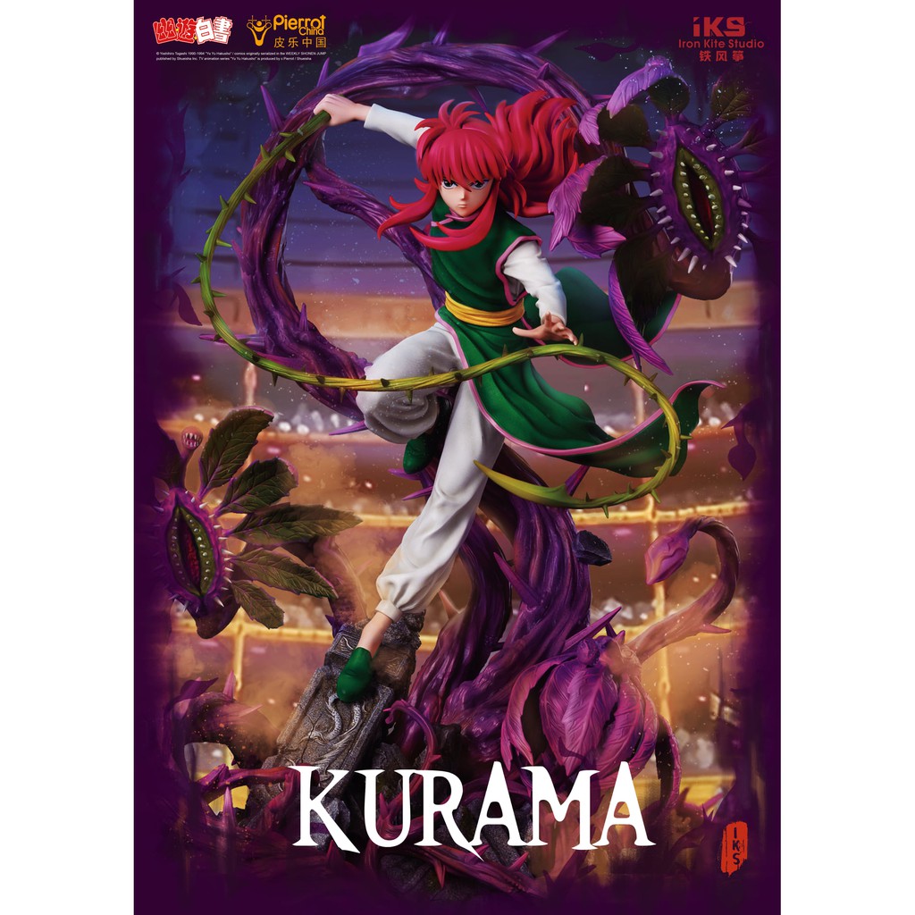 [Primo PREORDER] Iron Kite Studio - Yu Yu hakusho: Kurama 1/4th Scale ...