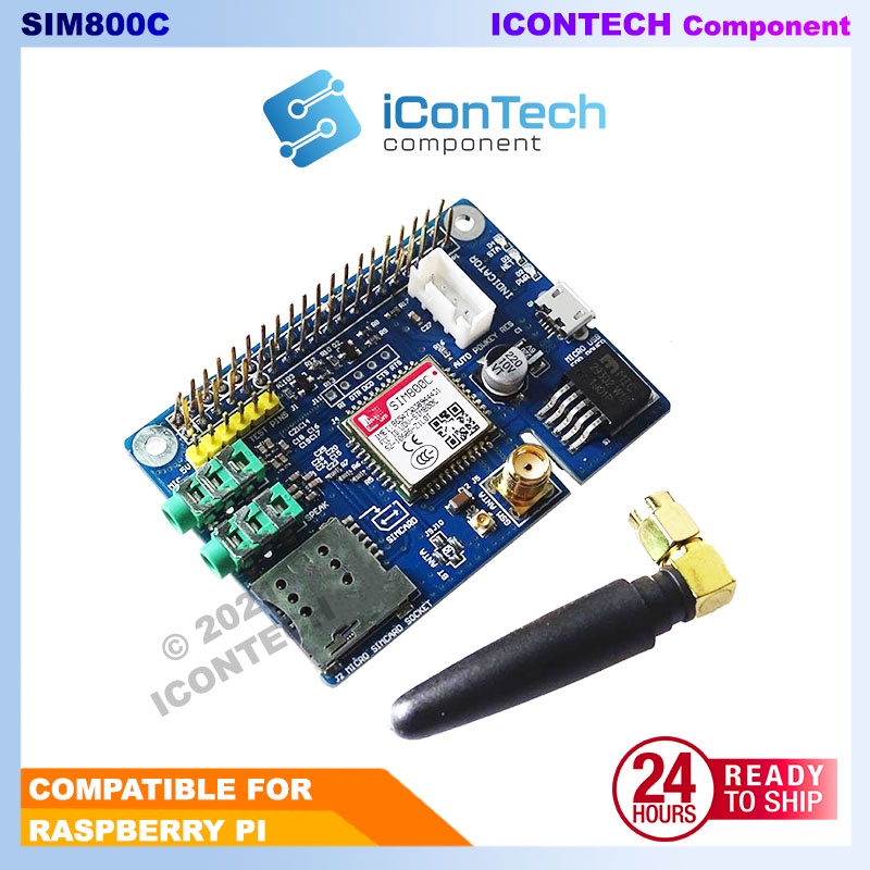 GPRS SIM800C GSM Module SIM 800C GPRS/GSM Module SIM800 | Shopee Malaysia