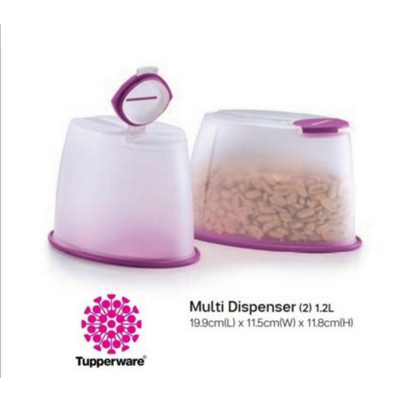Tupperware Multi Dispenser 1.2L (1 set of 3pcs) | Shopee Malaysia