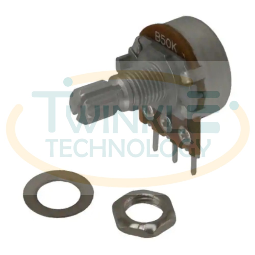 WH148 B5K, B50K, B500K Linear Potentiometer 15mm Shaft 3pcs | Shopee ...