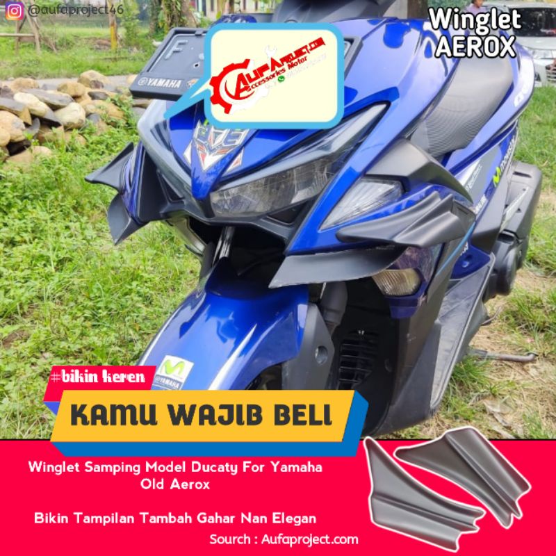 Yamaha Aerox V1 Side winglet | Shopee Malaysia