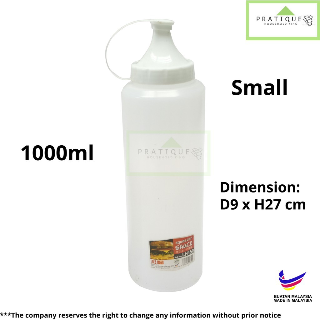 Sauce Bottle/ Sauce Squeezer/ Sauce Container/ Botol Sos / Kitchen ...