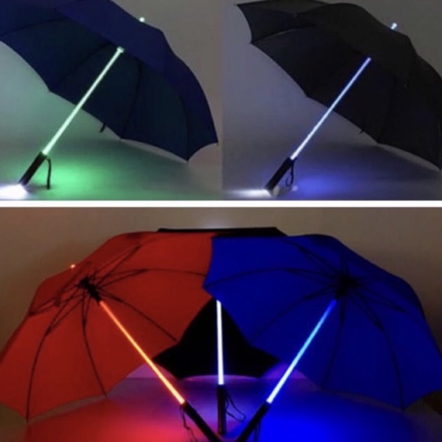 CRAZY PROMOTION & Ready Stock!!! Light saber Umbrella Built-in Torch ...