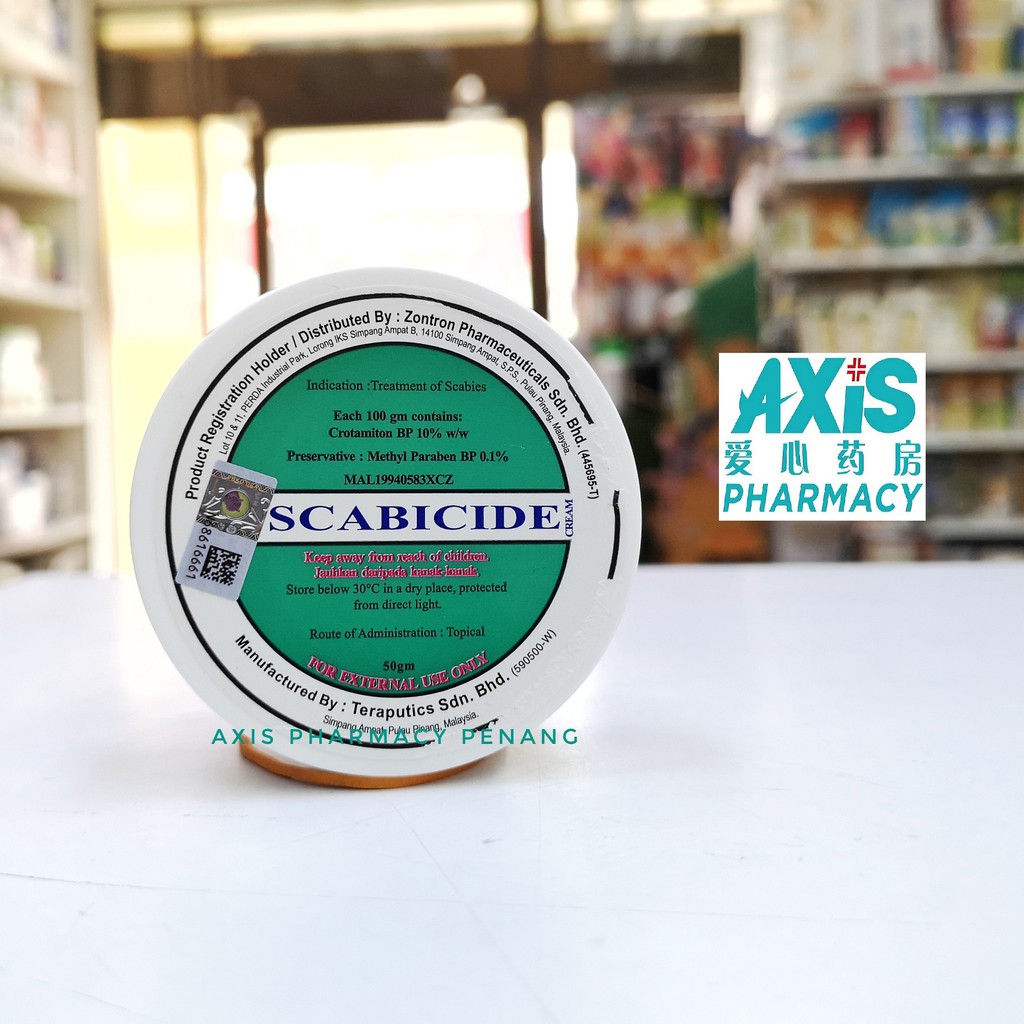 Scabicide Cream 50g | Anti-Scabies & Lice Treatment | Fast Relief ...