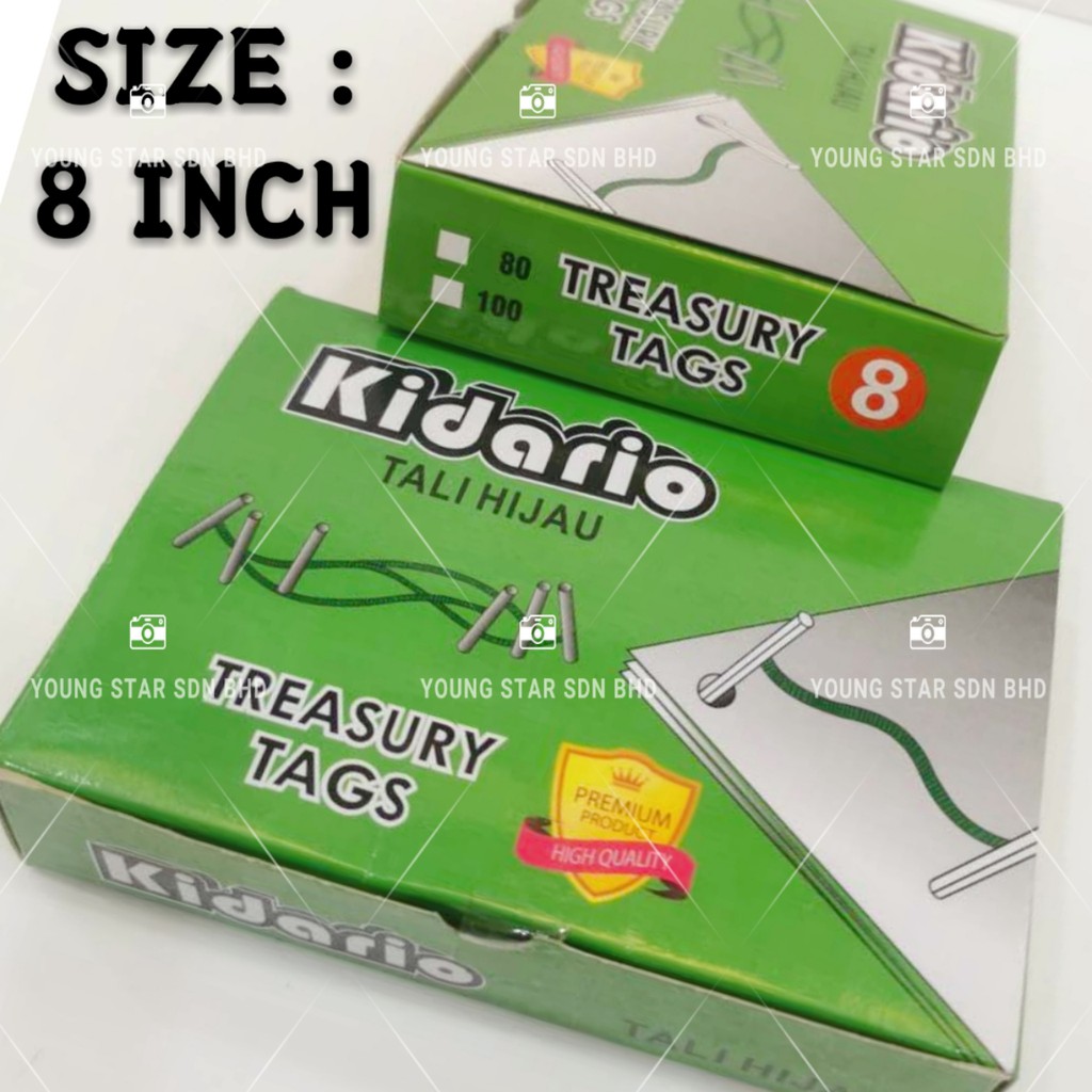KIDARIO Treasury Tags / Tali Hijau ( KTT ) Premium & high quality green ...
